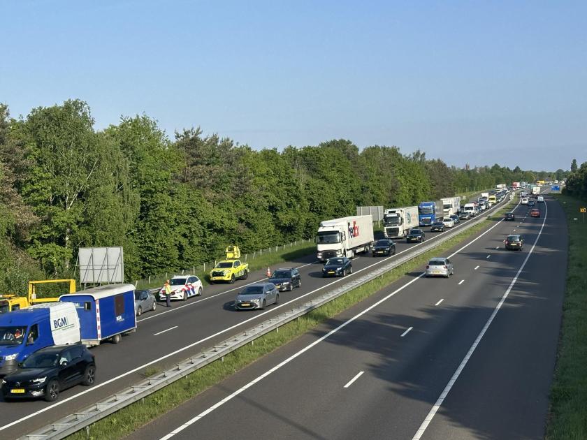 Ongeval op A73 zorgt woensdagochtend voor lange file richting Venlo ...